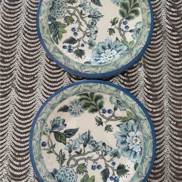 Pier 1 | Dining | Pier Melamine Dishes Plates Set Of 4 | Poshmark
